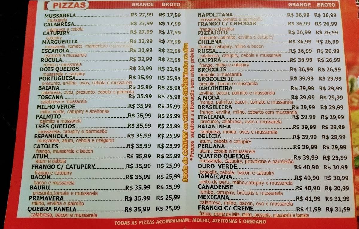 Menu em Big Esfiha - Cillo restaurante, Americana, Av. de Cillo