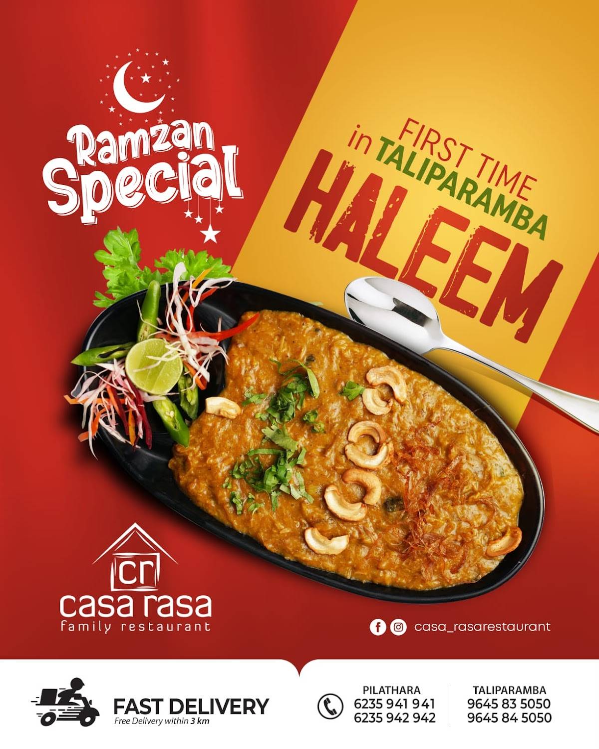 Menu at Casa Rasa Taliparamba, Taliparamba