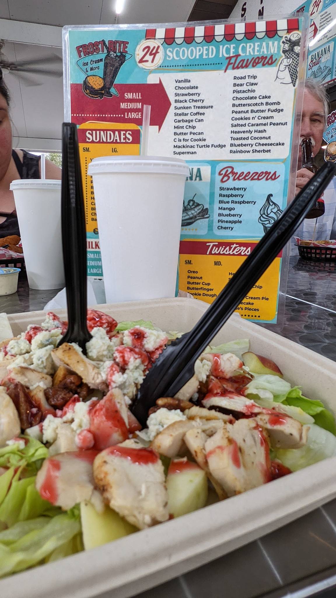 Menu at Frostbite Ice Cream & More restaurant, Frostproof