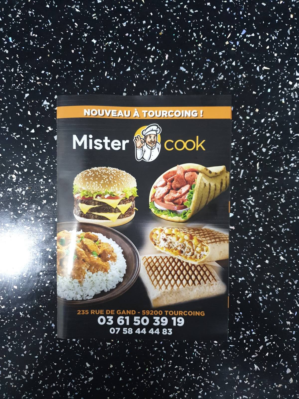 Menu au MISTER COOK TOURCOING restaurant, Tourcoing