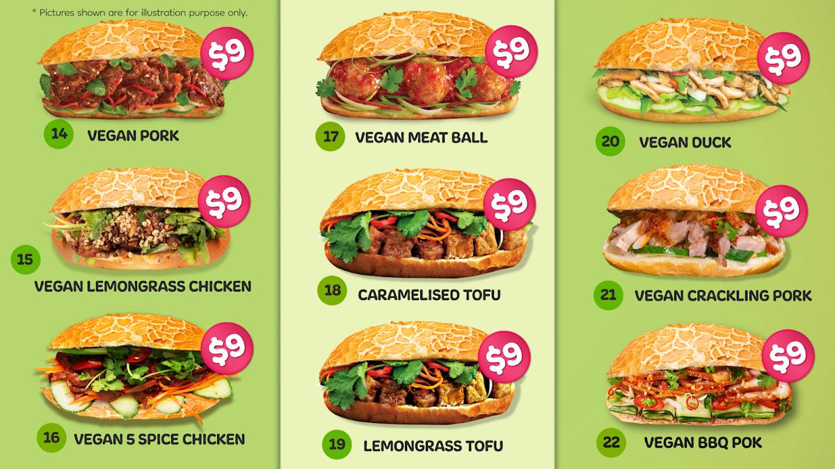 Carta del restaurante Luke’s Vietnamese, Moonee Ponds