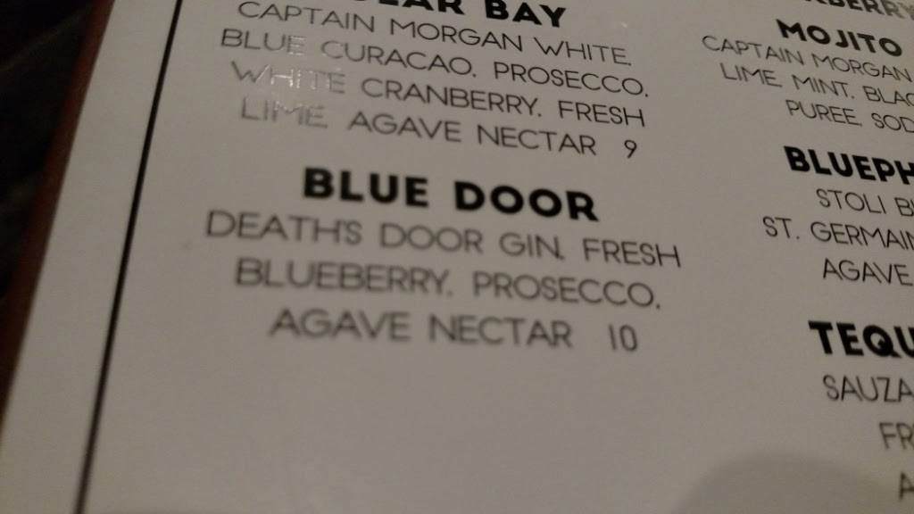 Menu at Manitou Bar & Kitchen, White Bear Lake