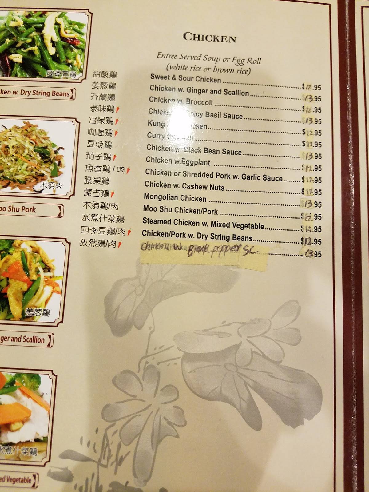Menu at Moon Star restaurant, Endicott, E Main St