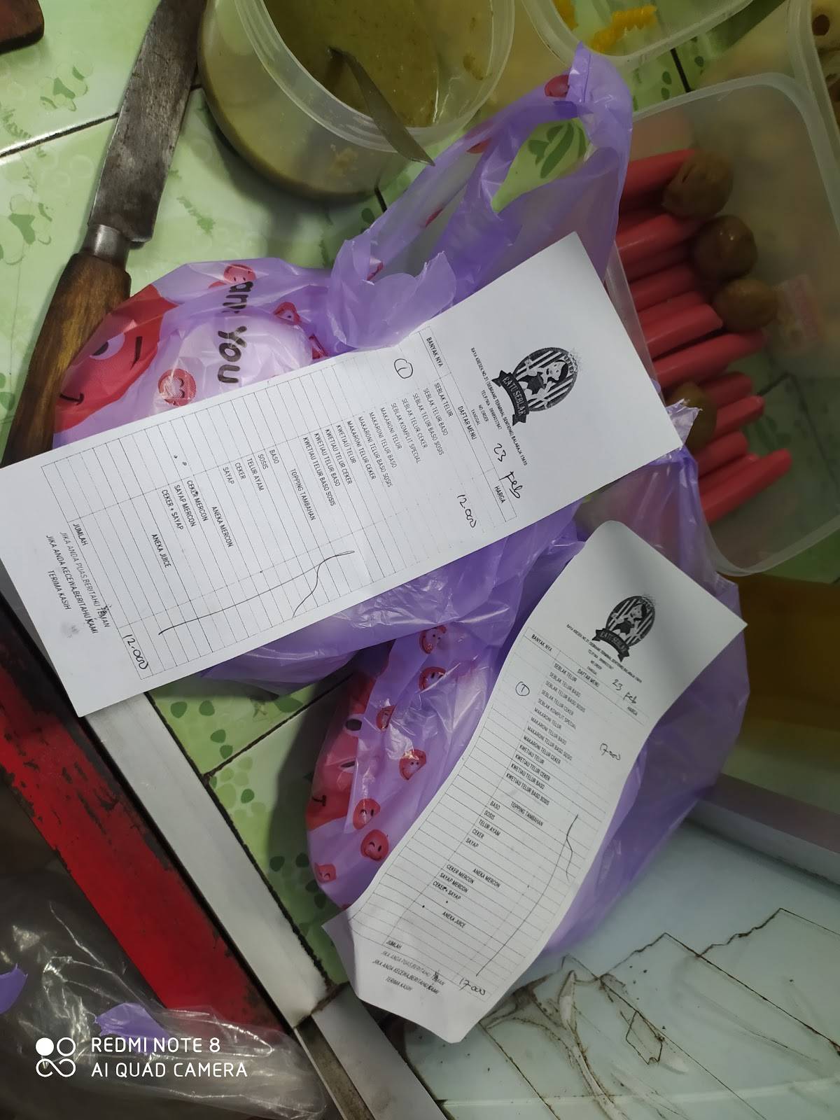Menu at Ratu seblak Balaraja restaurant, Saga, Jl. Raya Kresek No.31