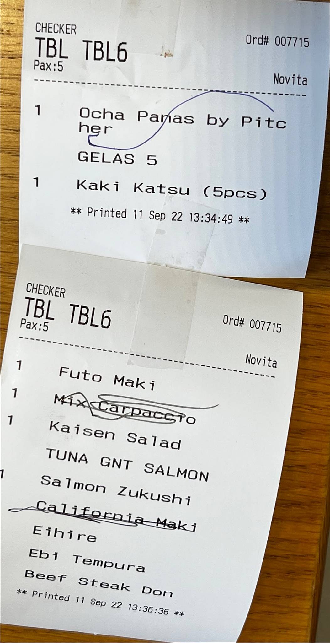 Menu at Sushi Masa SMT Food Plaza restaurant, Curug Sangereng