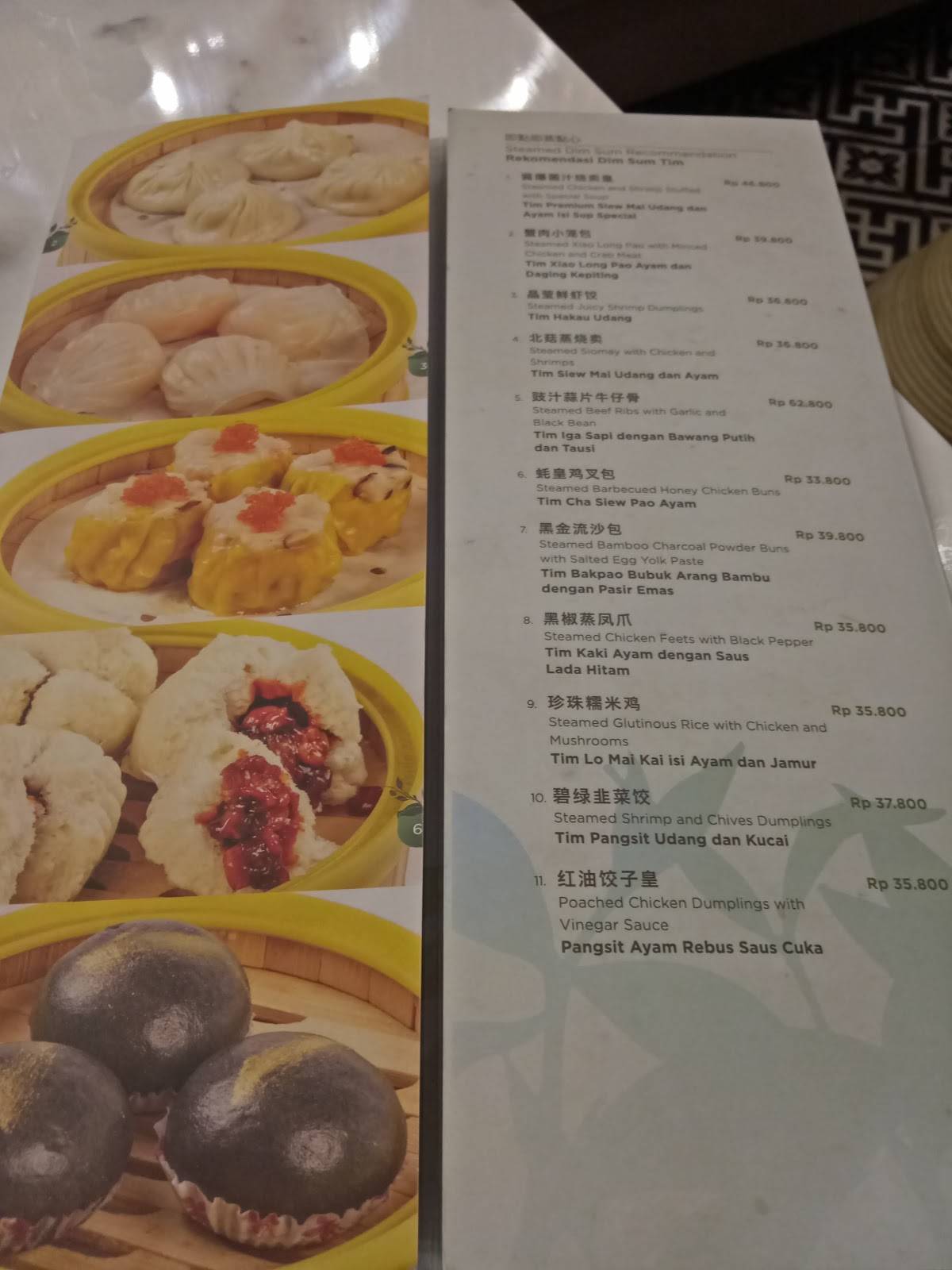 Menu at The Leaf Restaurant @The Quantis Clubhouse, BSD City, South ...