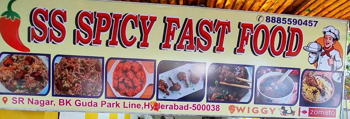 Menu at SS SPICY FAST FOOD, Hyderabad