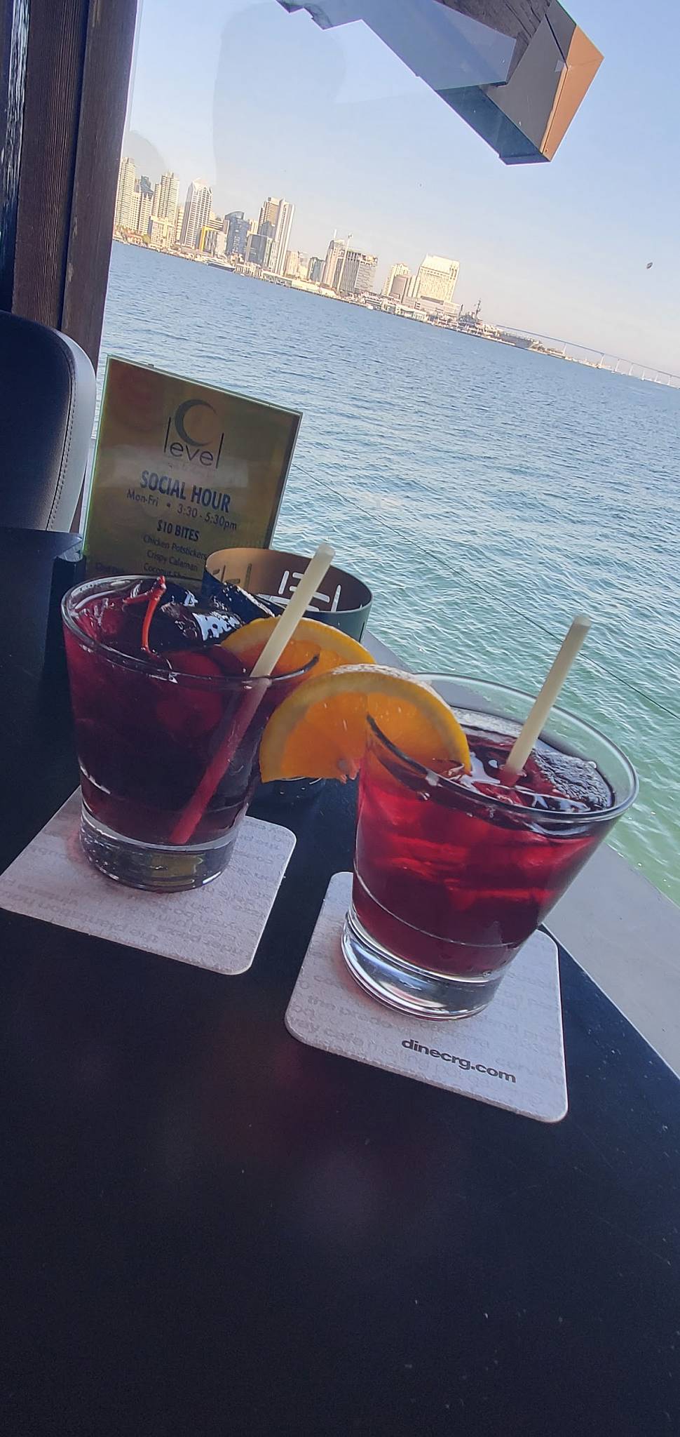 Menu at C Level Lounge steakhouse, San Diego, 880 Harbor Island Dr
