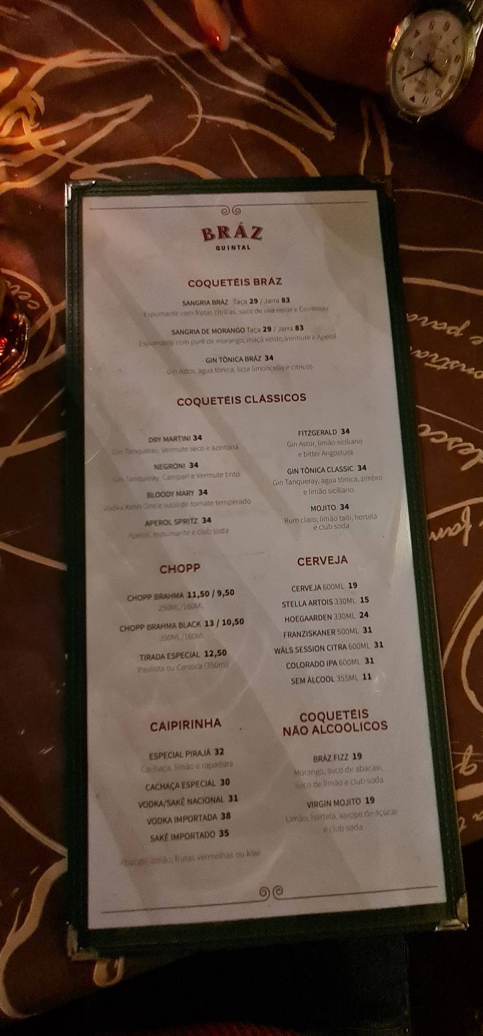 Menu em Bráz Quintal pizzaria, São Paulo, R. Gandavo