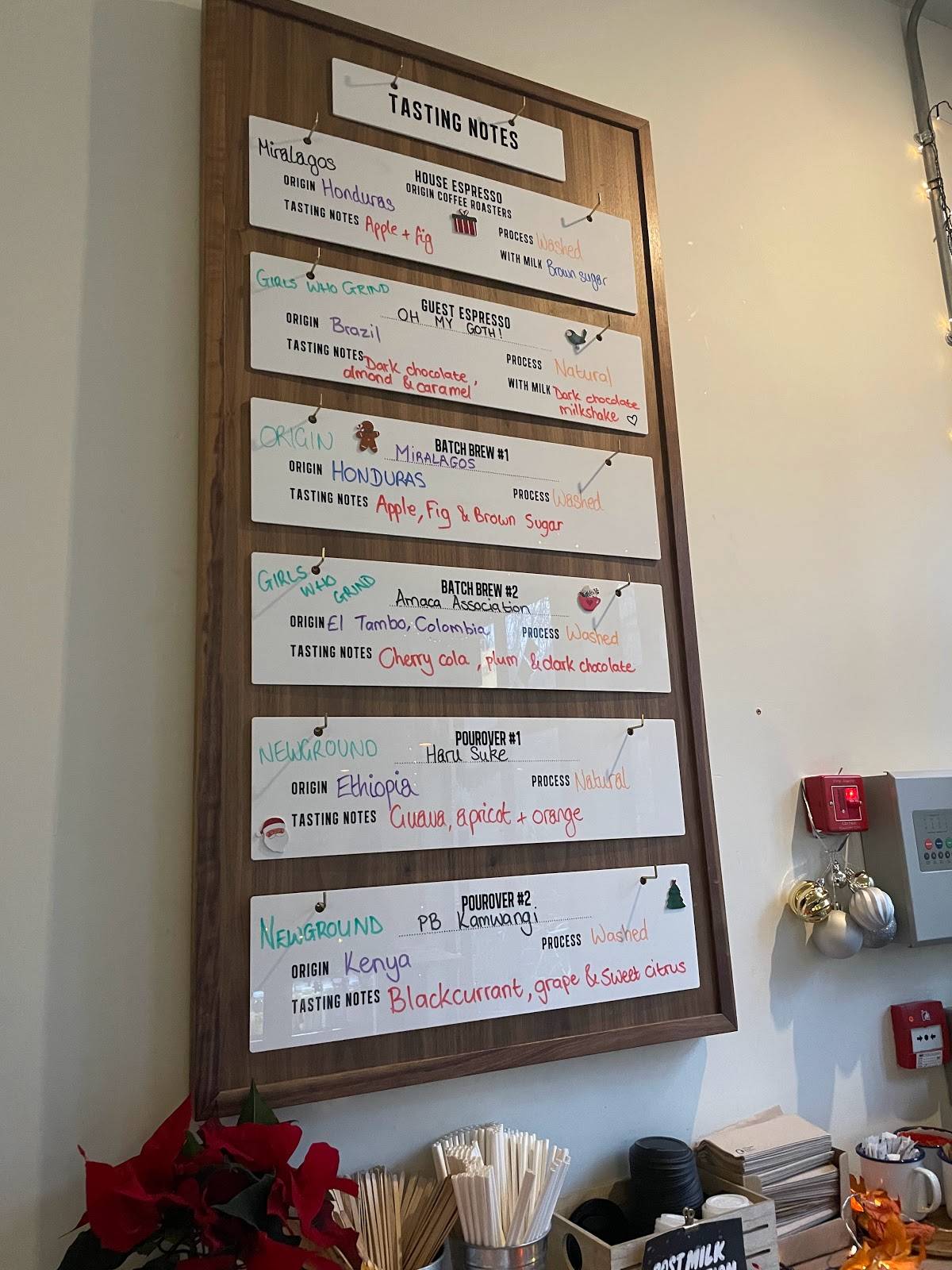 Menu at Society Café cafe, Oxford