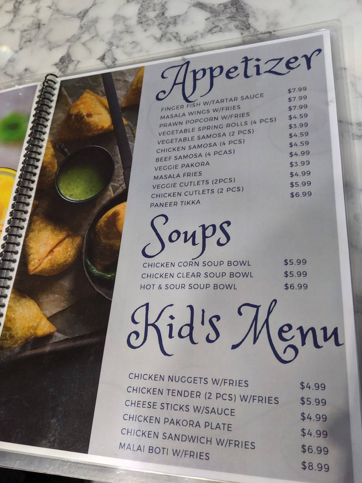 Menu at Shahi Darbar, Sugar Land, University Blvd Suite 100