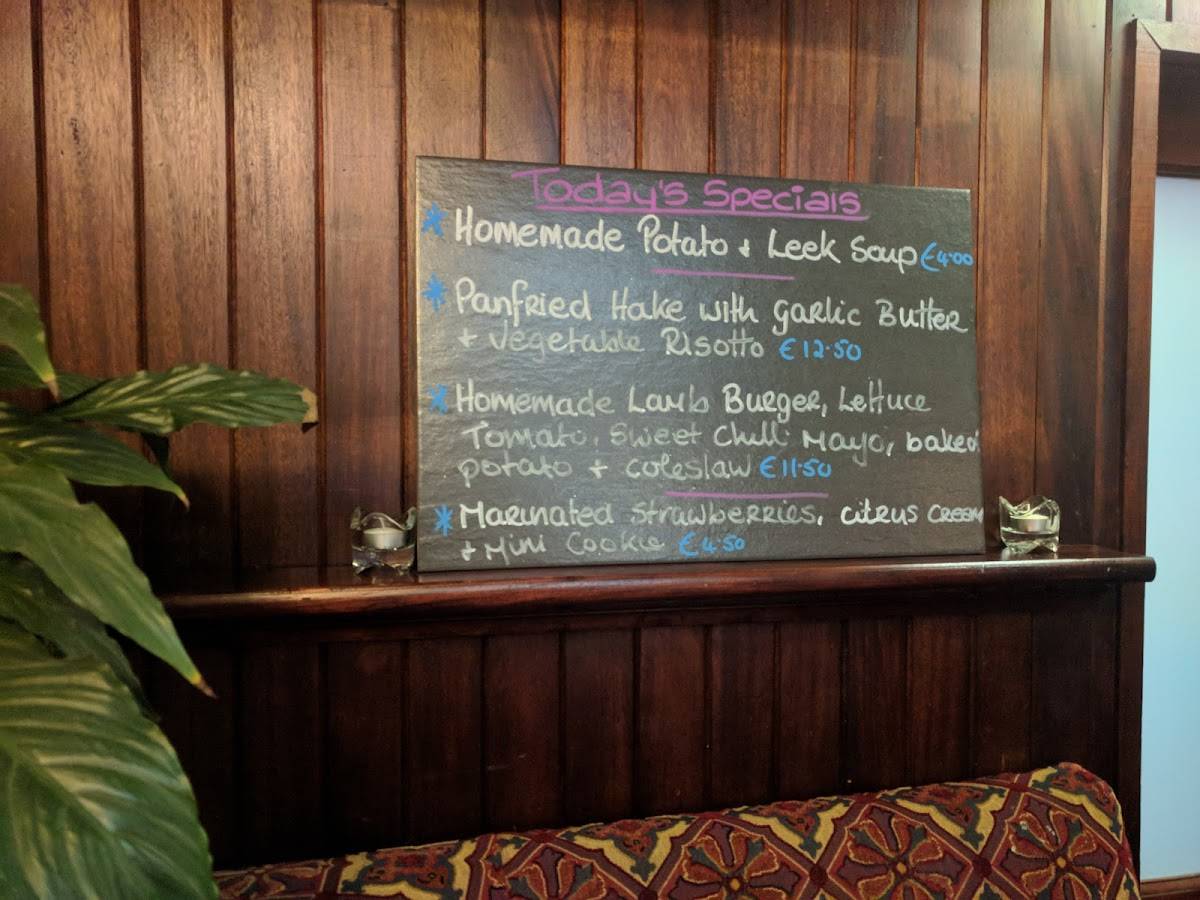 Carta de The Bali Room Restaurant, Newmarket on Fergus