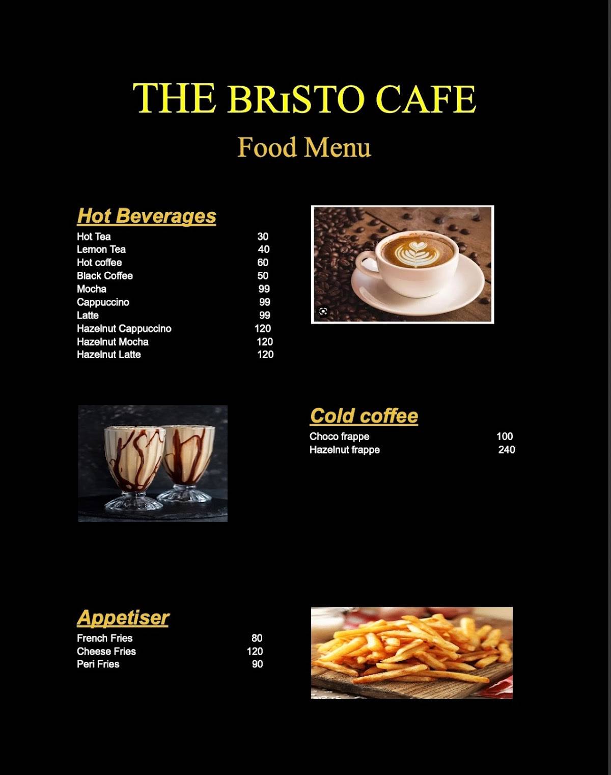 Menu at Korean By Baristo, Nashik