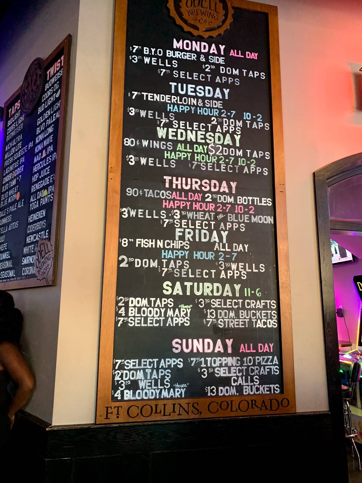 Menu at The Brew Top Pub and Patio, Overland Park, W 135th St