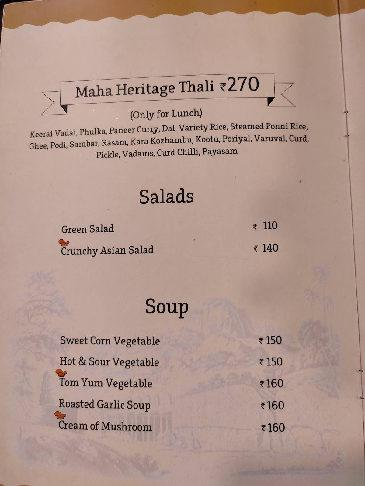 Menu at The Golden Palate ( Pure Vegetarian Restaurant ) - Hotel ...