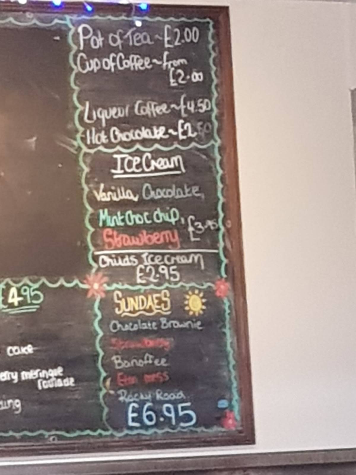 Menu at The Hunting Lodge pub & bar, Ivybridge