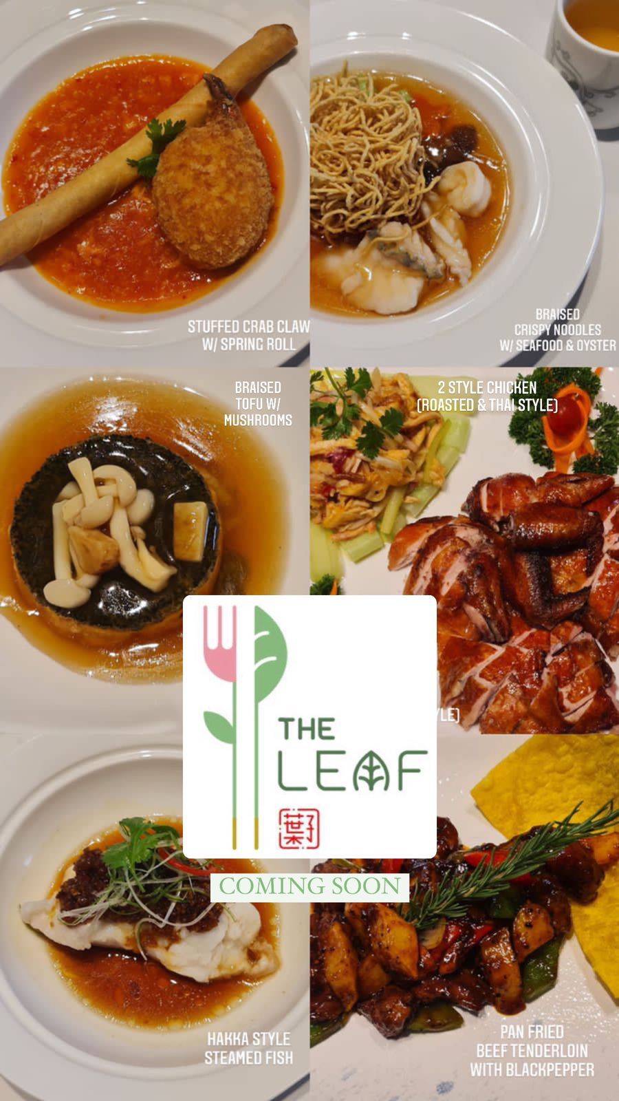 Menu at The Leaf Restaurant @The Quantis Clubhouse, BSD City, South ...