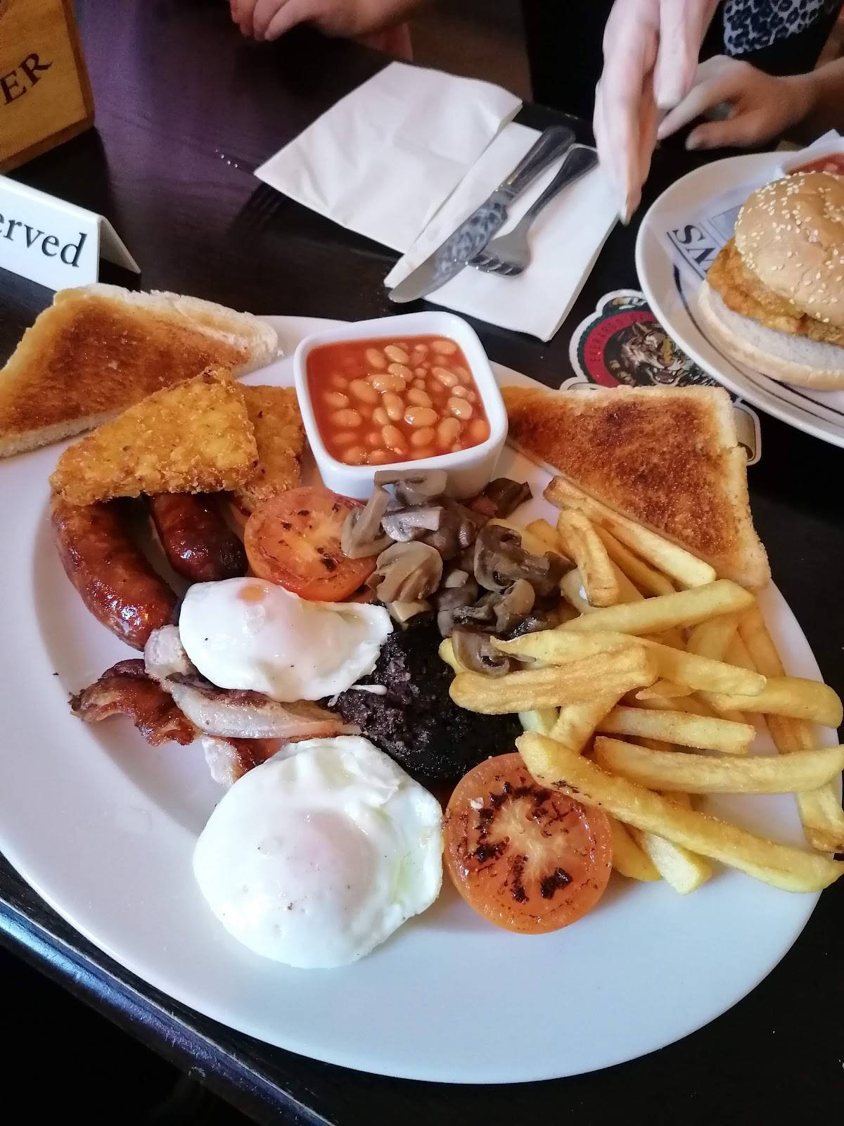 Menu at The Railway Inn pub & bar, Leicester, Railway Inn
