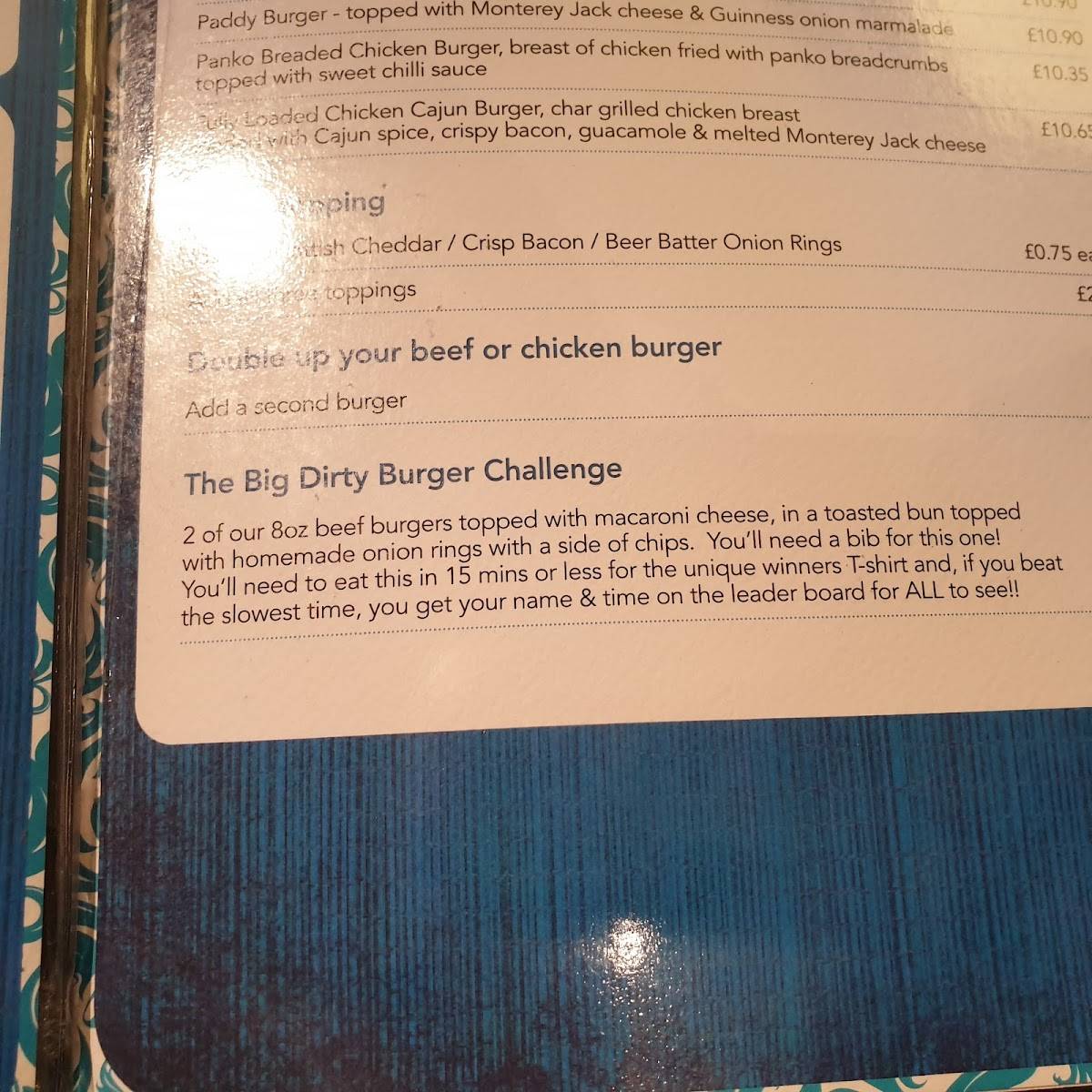 Menu at The Swan - Kingholm Quay pub & bar, Dumfries