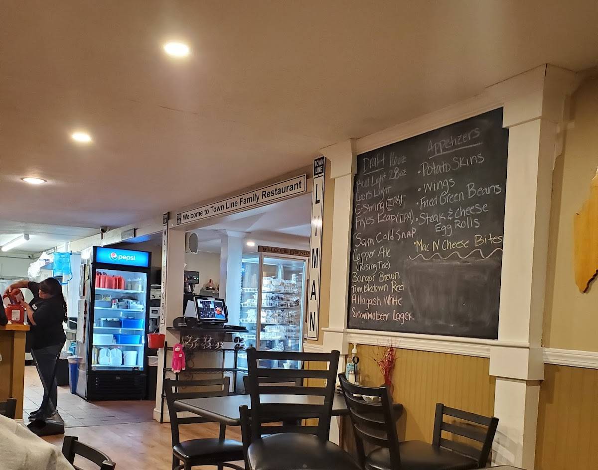 Menu at Town Line Family Restaurant, Lyman, 10 New County Rd