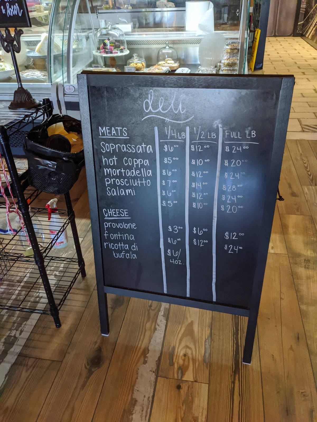 Menu at Two Meatballs Ristorante pizzeria, Long Neck