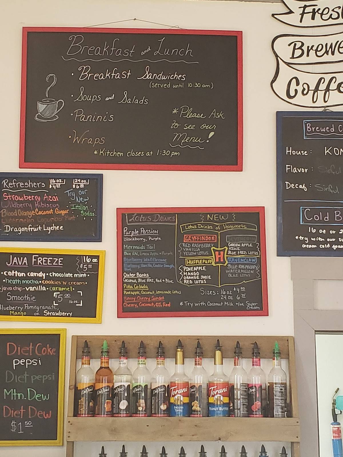 Menu at What's Brewin? restaurant, Tomahawk
