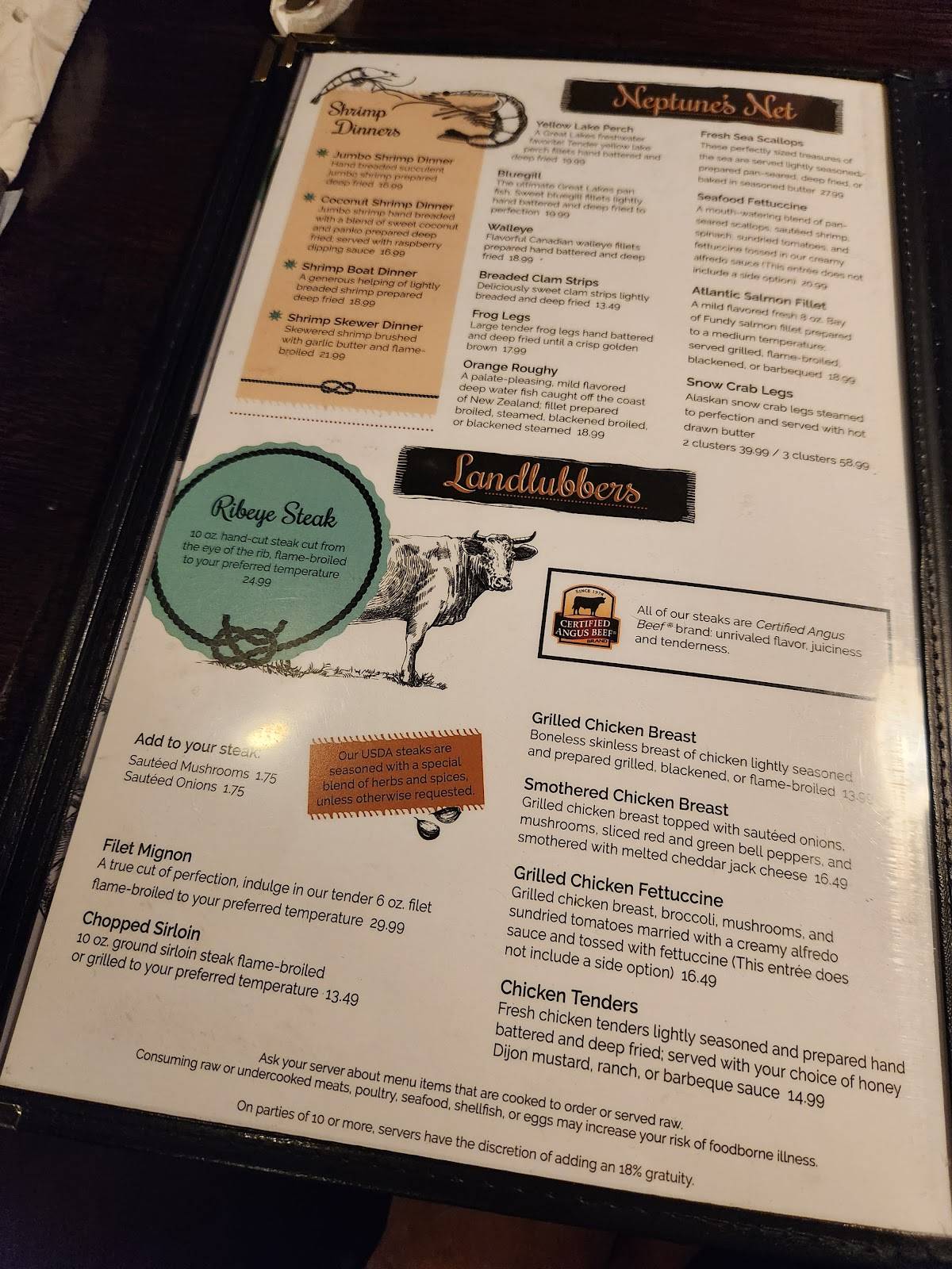 Menu at Whitey's Restaurant & Take Out, Davison