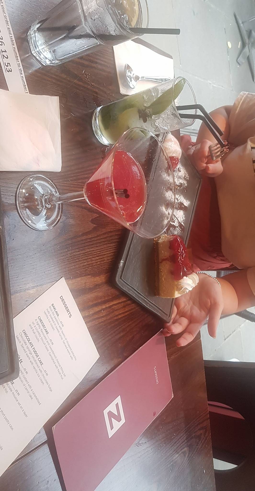 Menu at Zest Bar & Grill, Doncaster