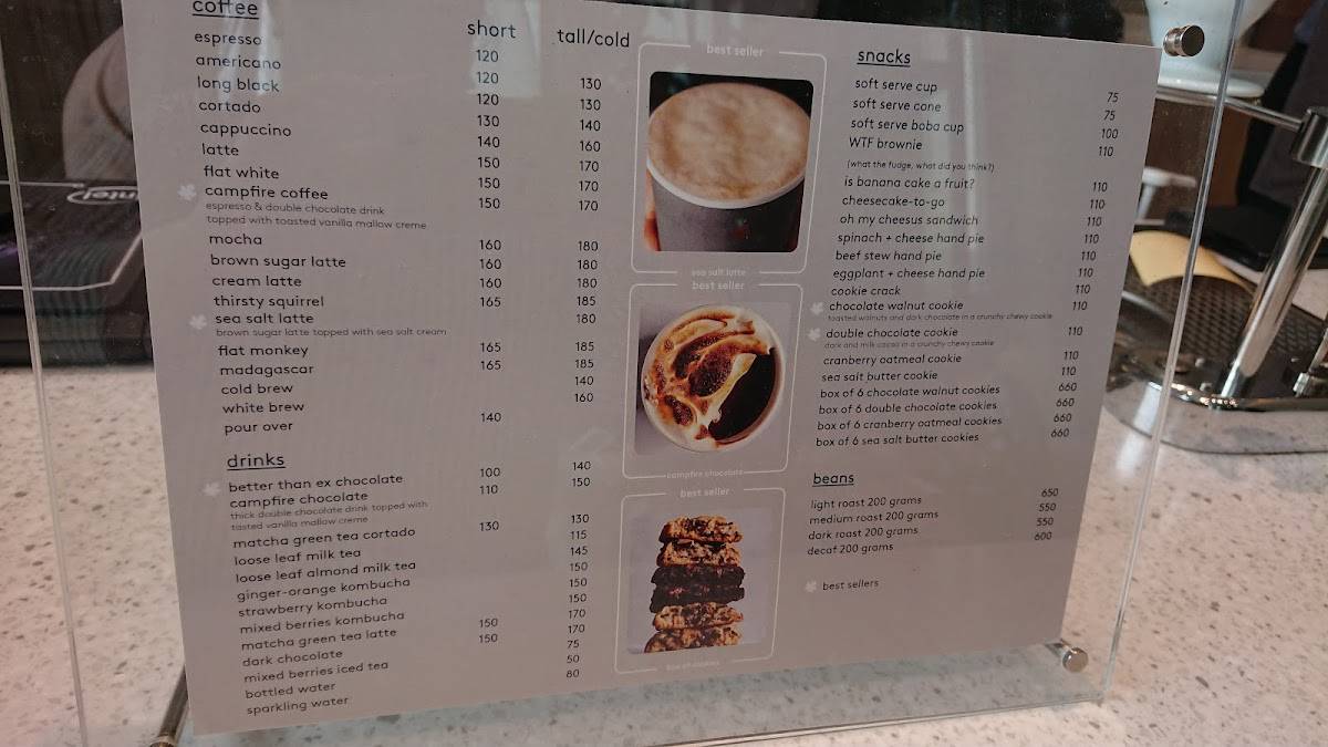 Menu at harlan + holden coffee - 28th & 3rd cafe, Taguig