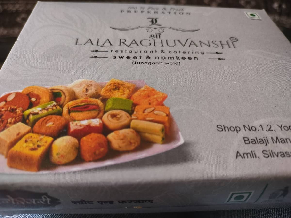 Menu at shree Lala Raghuvanshi ( Gujarati Thali ), Silvassa
