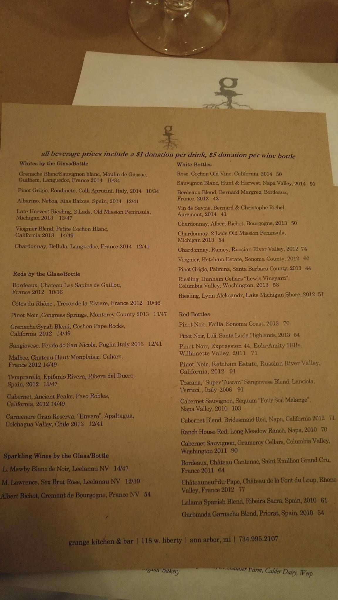 Menu at Pacific Rim By Kana restaurant, Ann Arbor