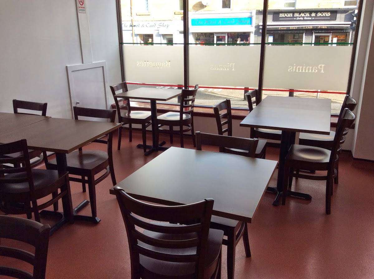 Menu at Coia's Fish & Chip Shop cafe, Armadale