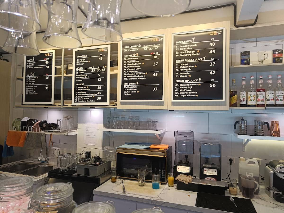 Menu at Atap café 24 cafe, Bekasi Regency
