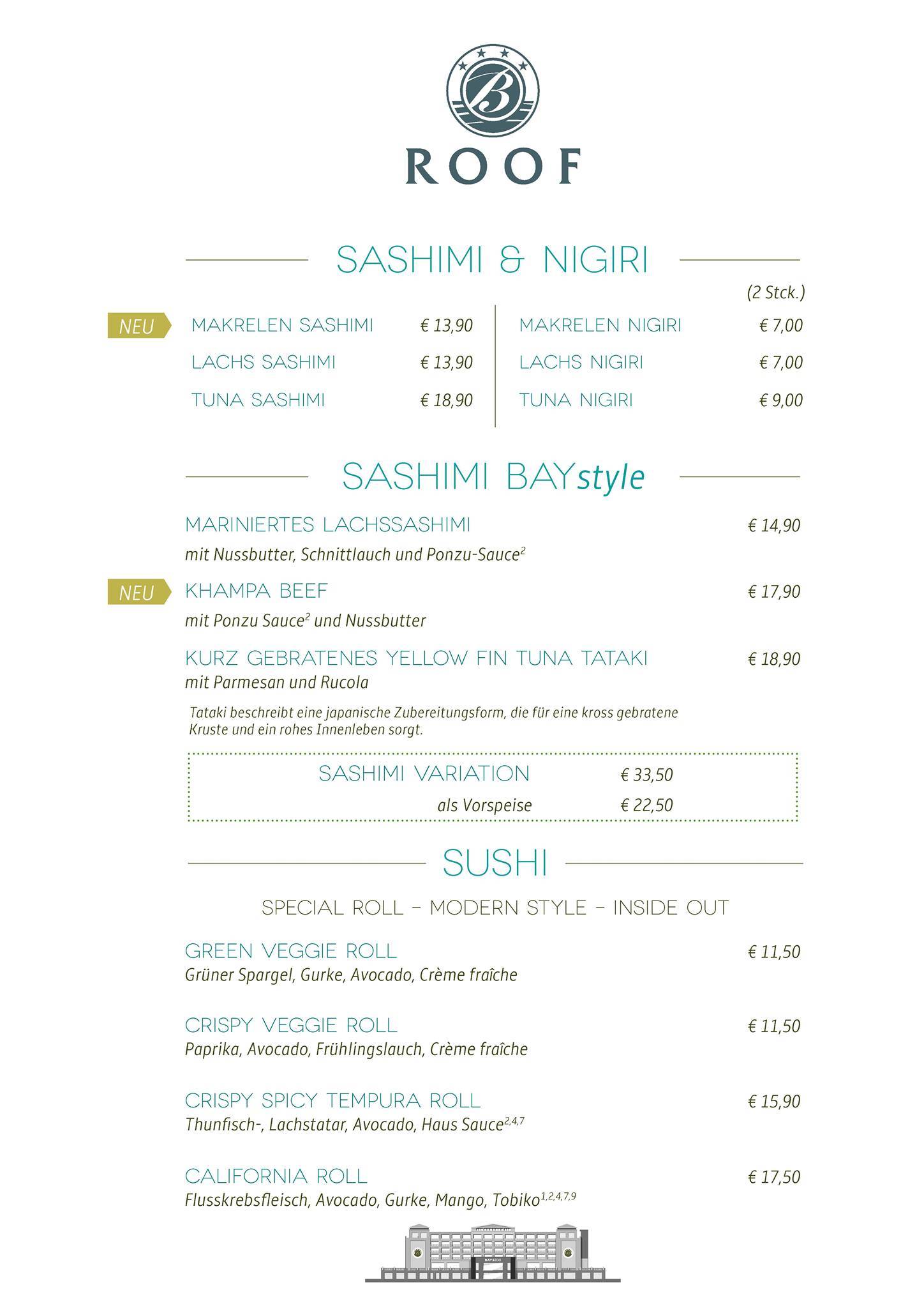 Menu at BAYSIDE Hotel Scharbeutz Ostsee pub & bar, Scharbeutz