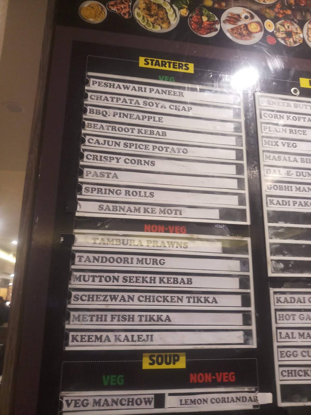 Menu at Barbeque Nation - Chandigarh - Sector 26, Chandigarh