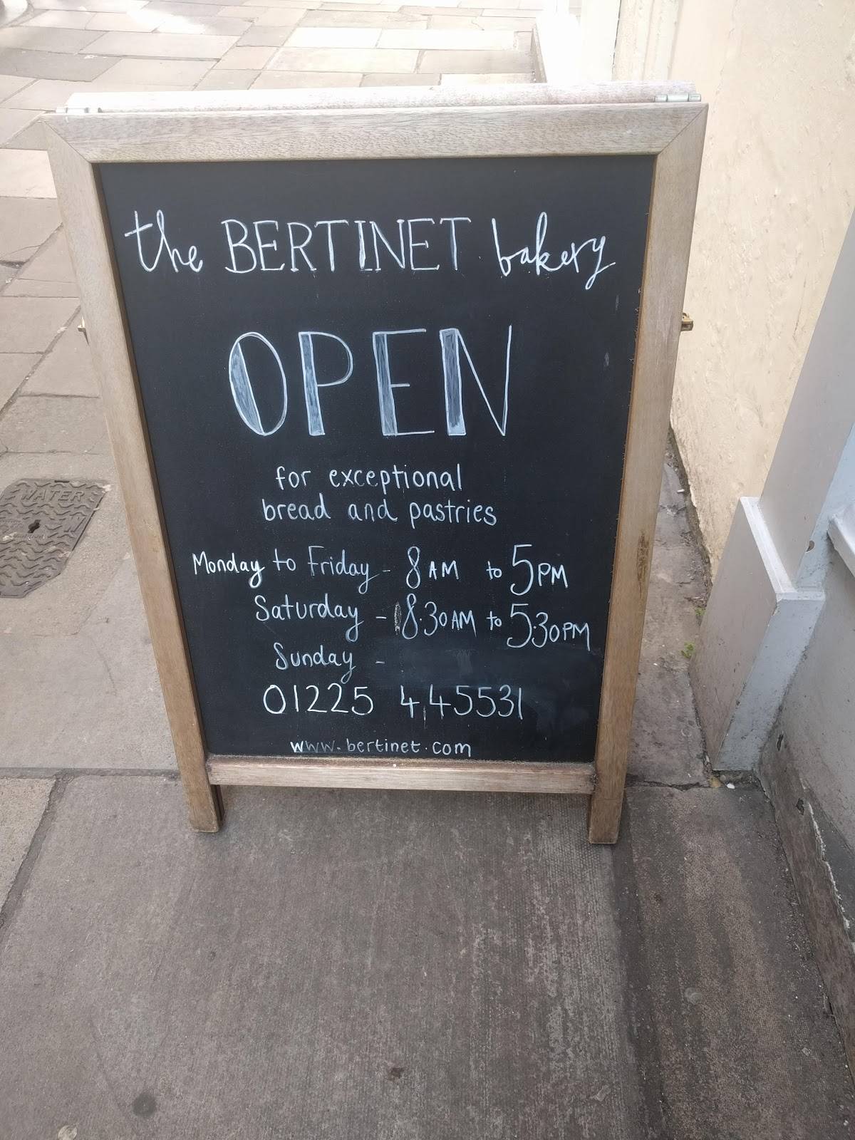 Menu at Bertinet Bakery, Bath