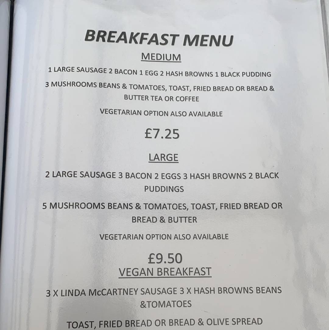 Menu at Blue Bell Cider House pub & bar, Solihull