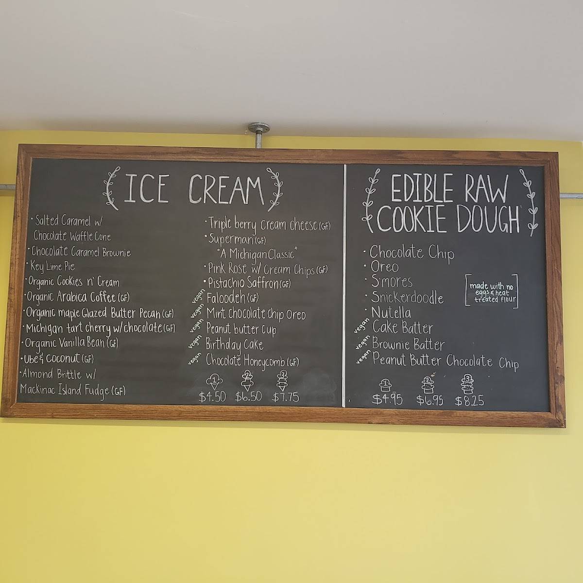Menu at Bloomfield Creamery Westwood desserts, Los Angeles