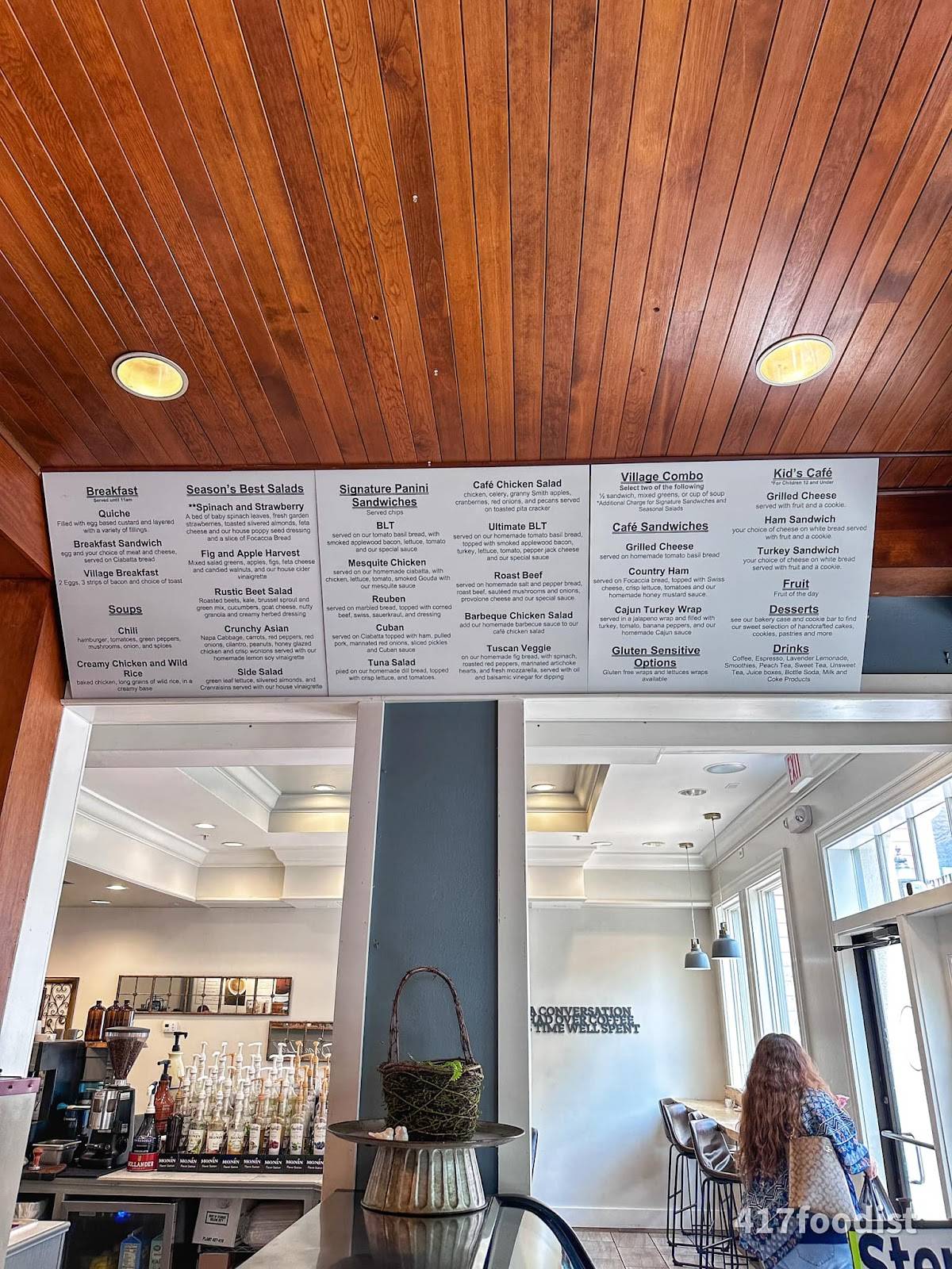 Menu at Sugar Leaf Bakery, Cafe & Espresso, Branson, W 76 Country Blvd