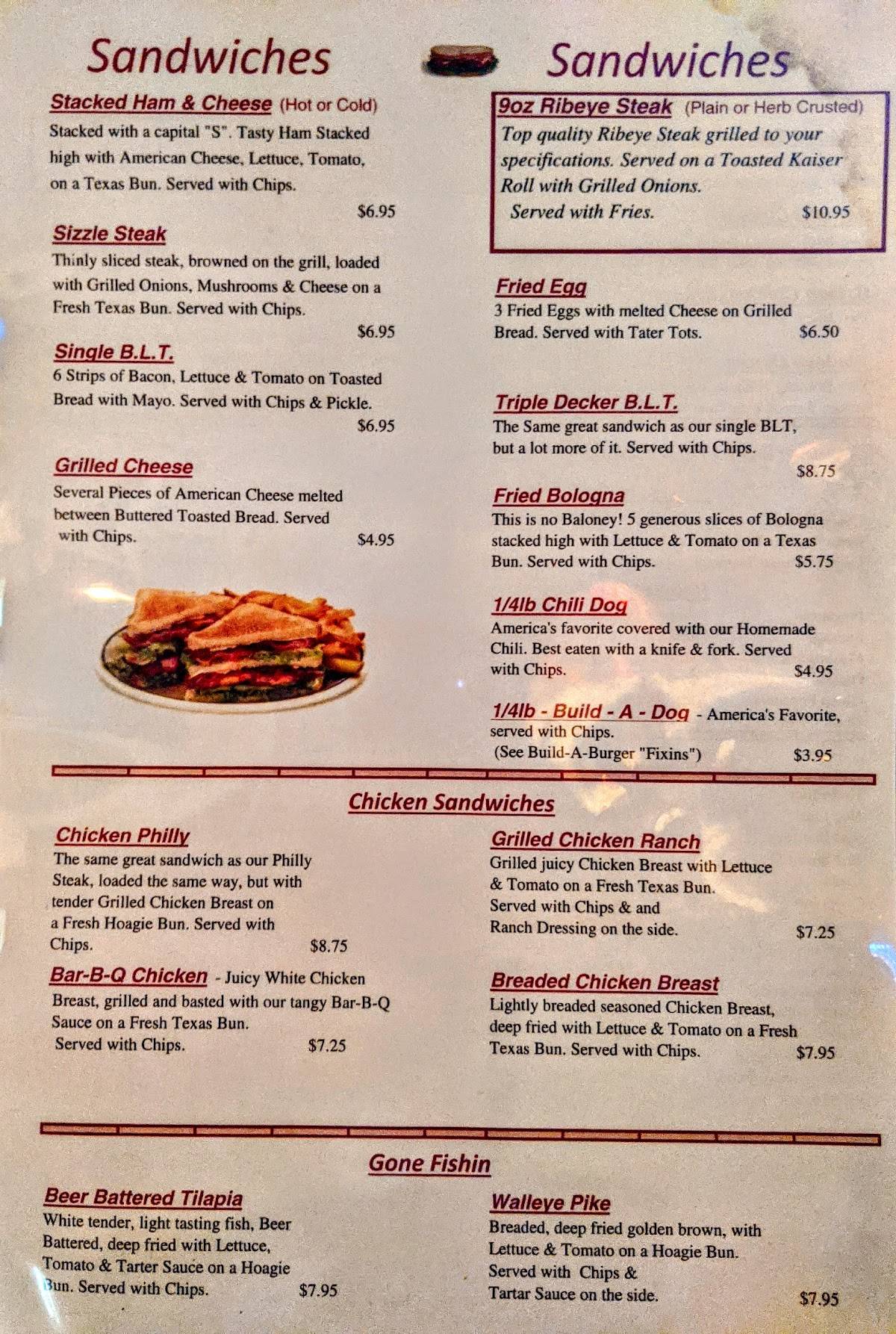 Menu at Post & Beam pub & bar, Cleveland