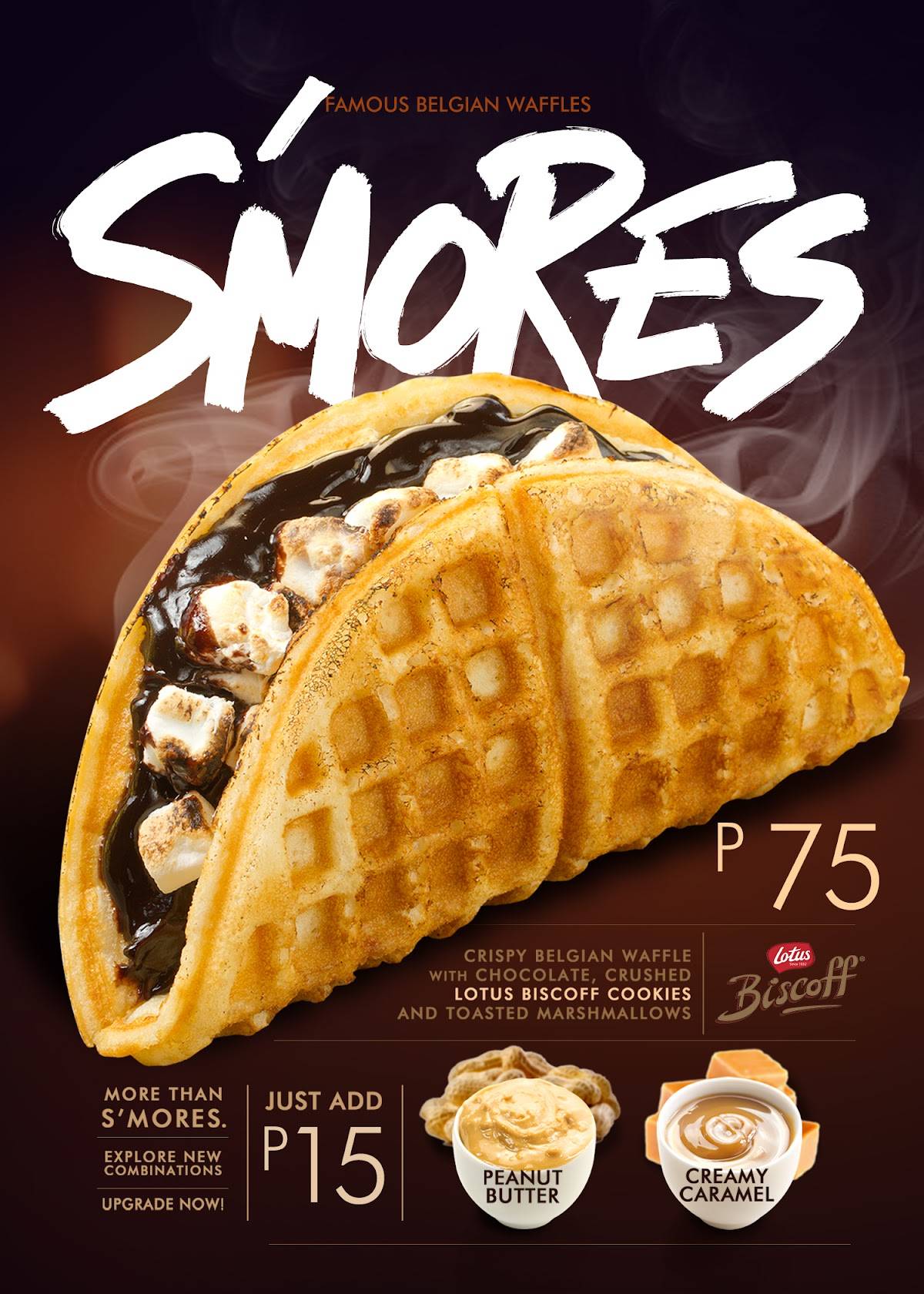 Carta del café Famous Belgian Waffle SM Center Tuguegarao, Tuguegarao