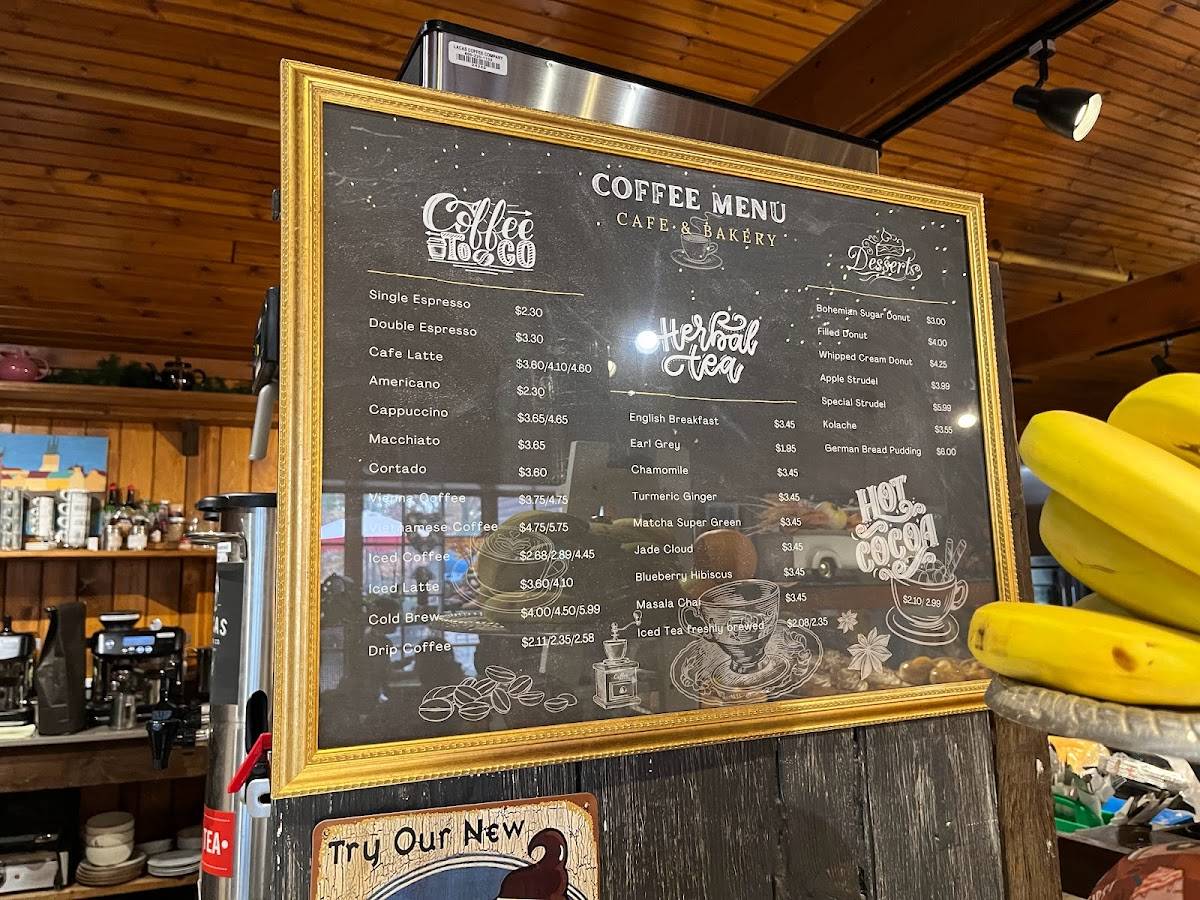 Menu at Four Green Cats Cafe, Mount Laurel