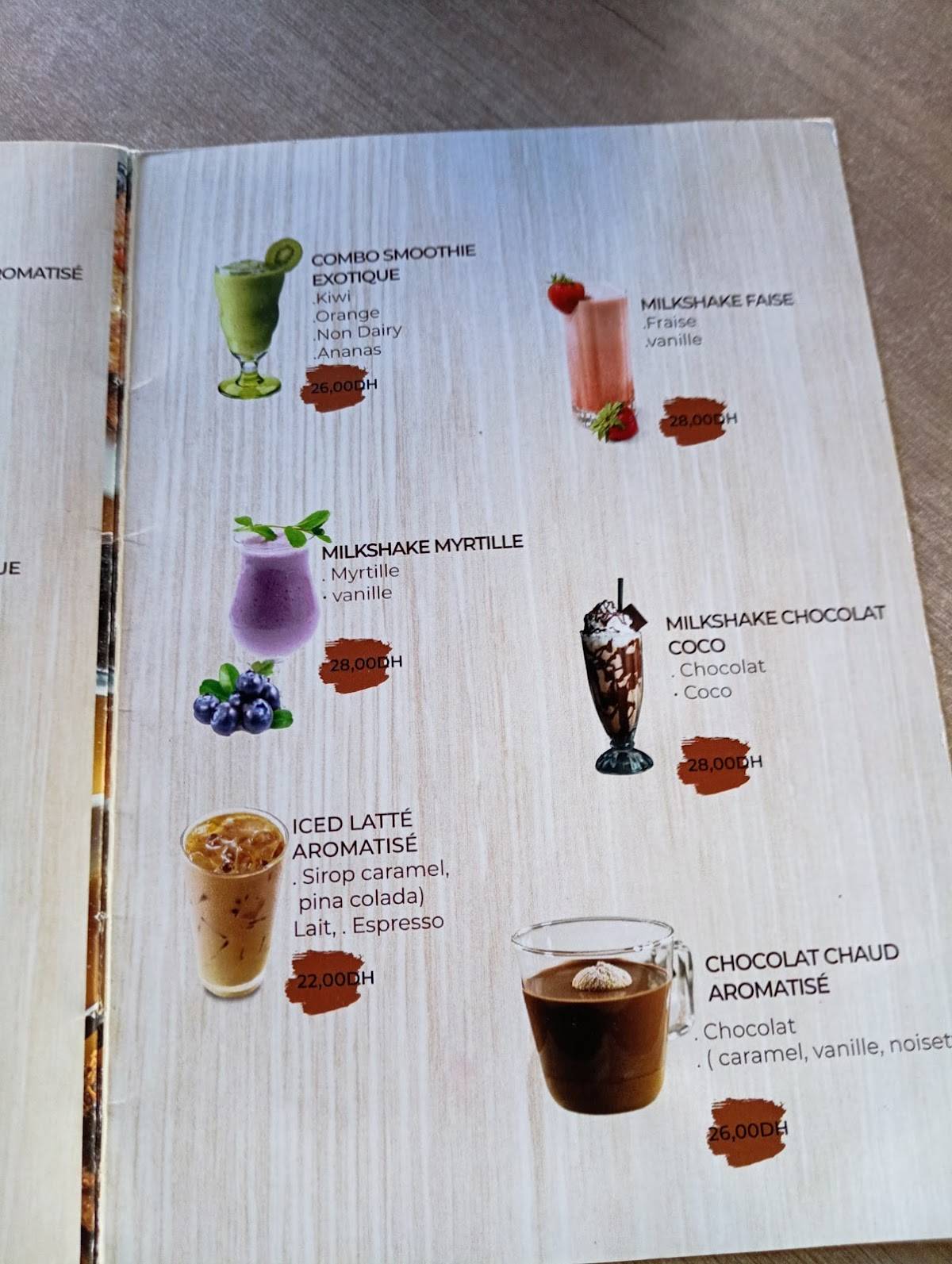 Menu at Fresh Bakery, Sala Al Jadida