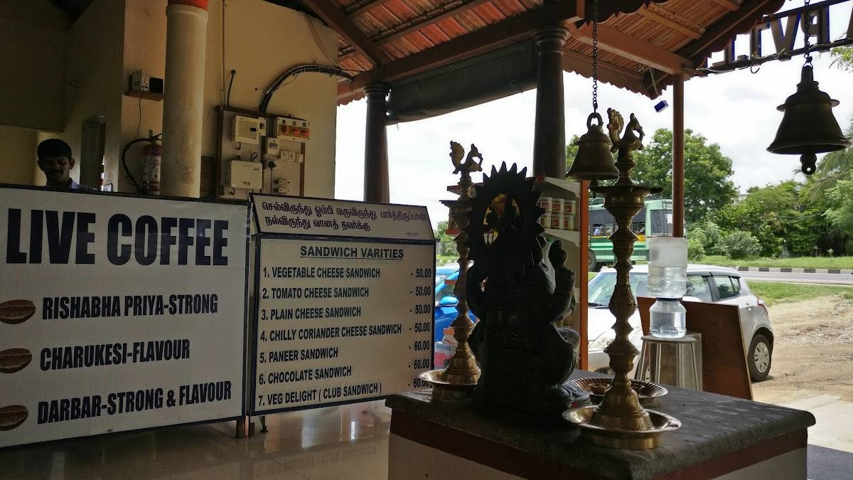 Menu at Only Coffee, India, GST Road