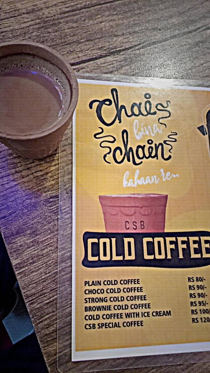 Menu at Chai Sutta Bar Palampur, Palampur