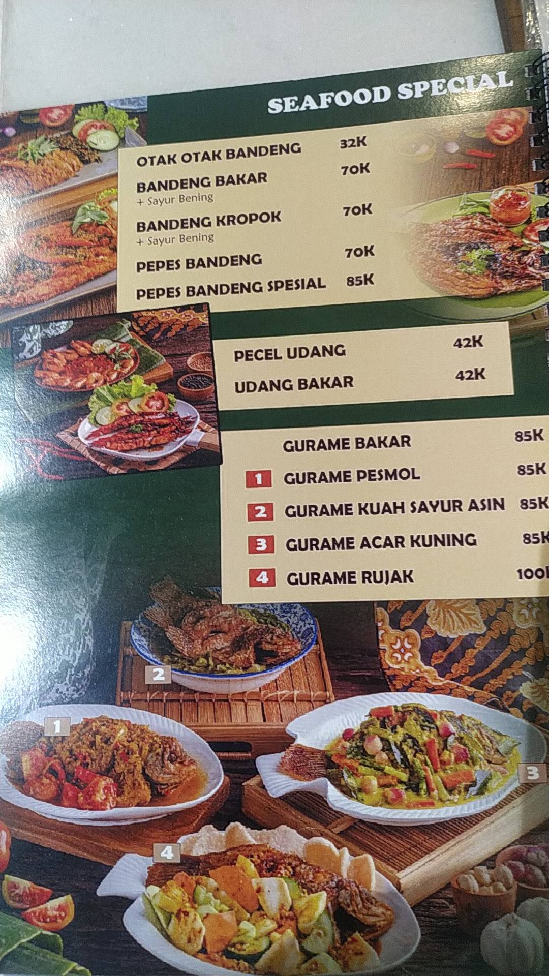 Menu at Chanadia Bakery & Kitchen, Semarang