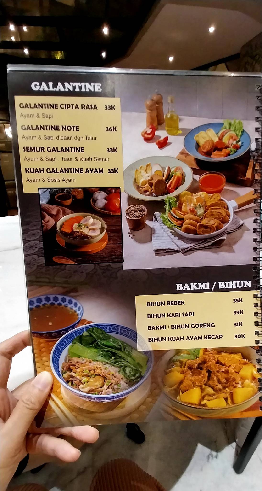 Menu at Chanadia Bakery & Kitchen, Semarang