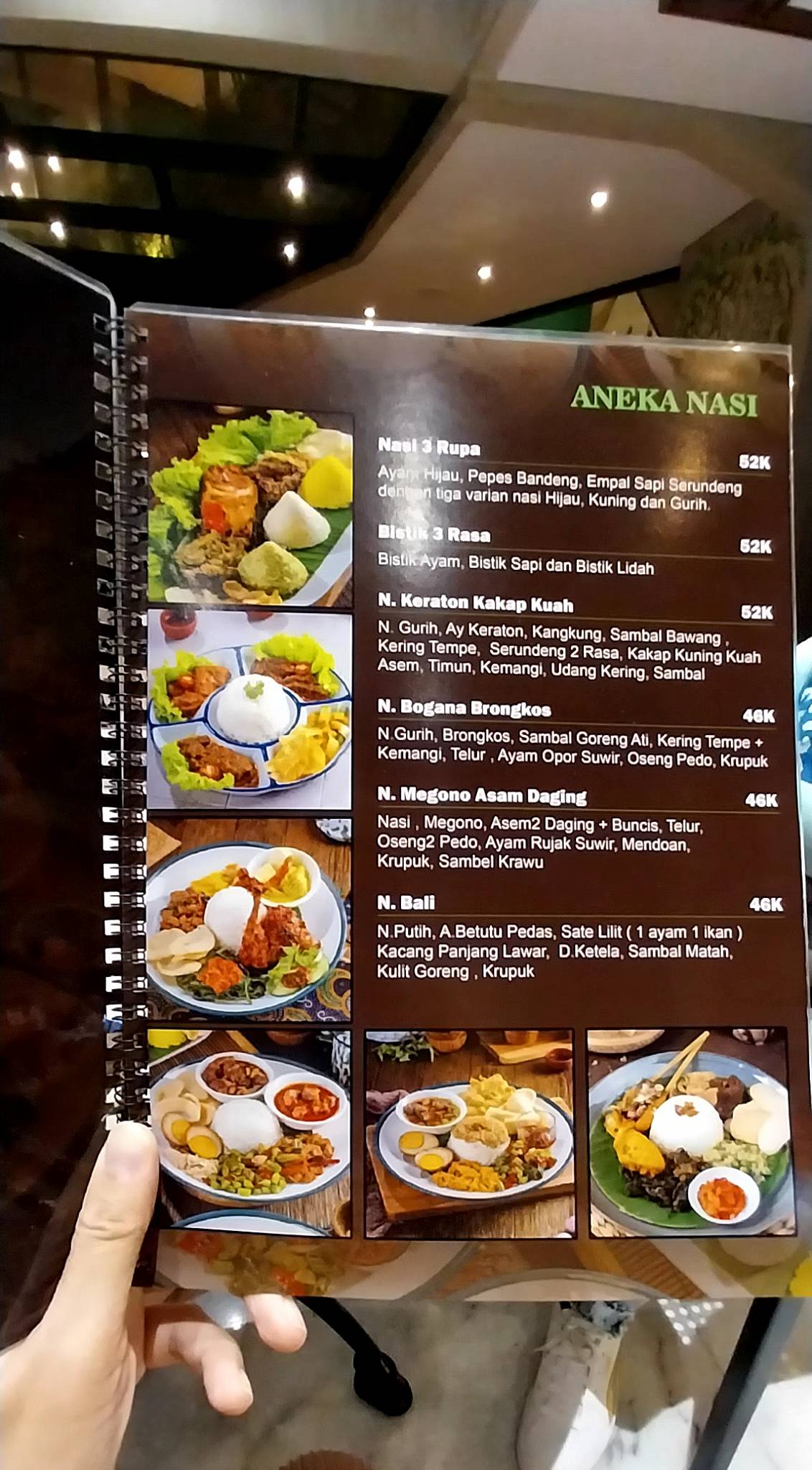 Menu at Chanadia Bakery & Kitchen, Semarang