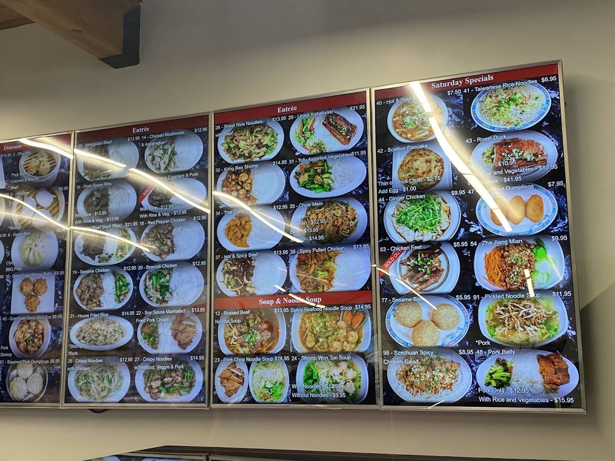 Menu at Charlie's Bakery & Chinese Restaurant, Anchorage