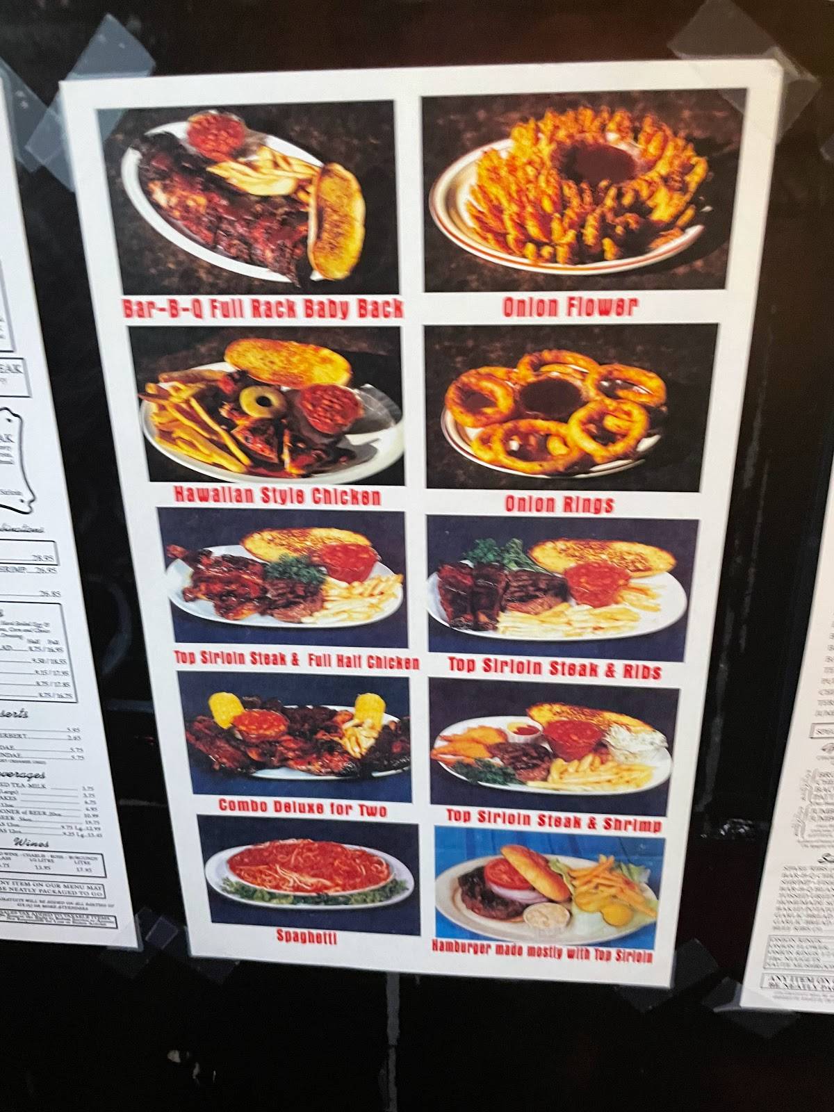Menu at Chris & Pitts BBQ Restaurant, Bellflower